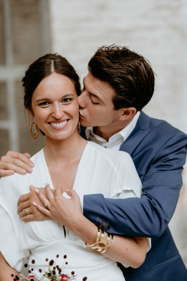 Real life wedding: civil chic wedding